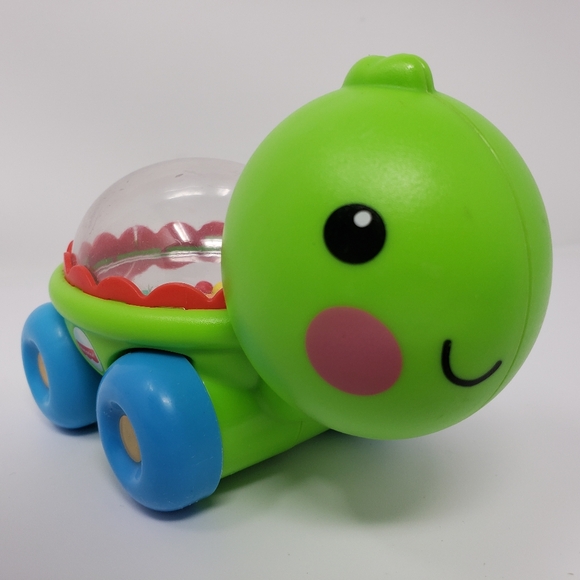 Toys | Fisher Price Poppity Pop Turtle Green Popping Toy | Poshmark